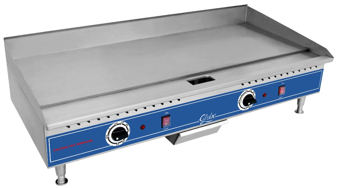 Globe PG36E 36in Light Duty Counter Top Electric Flat Griddle
