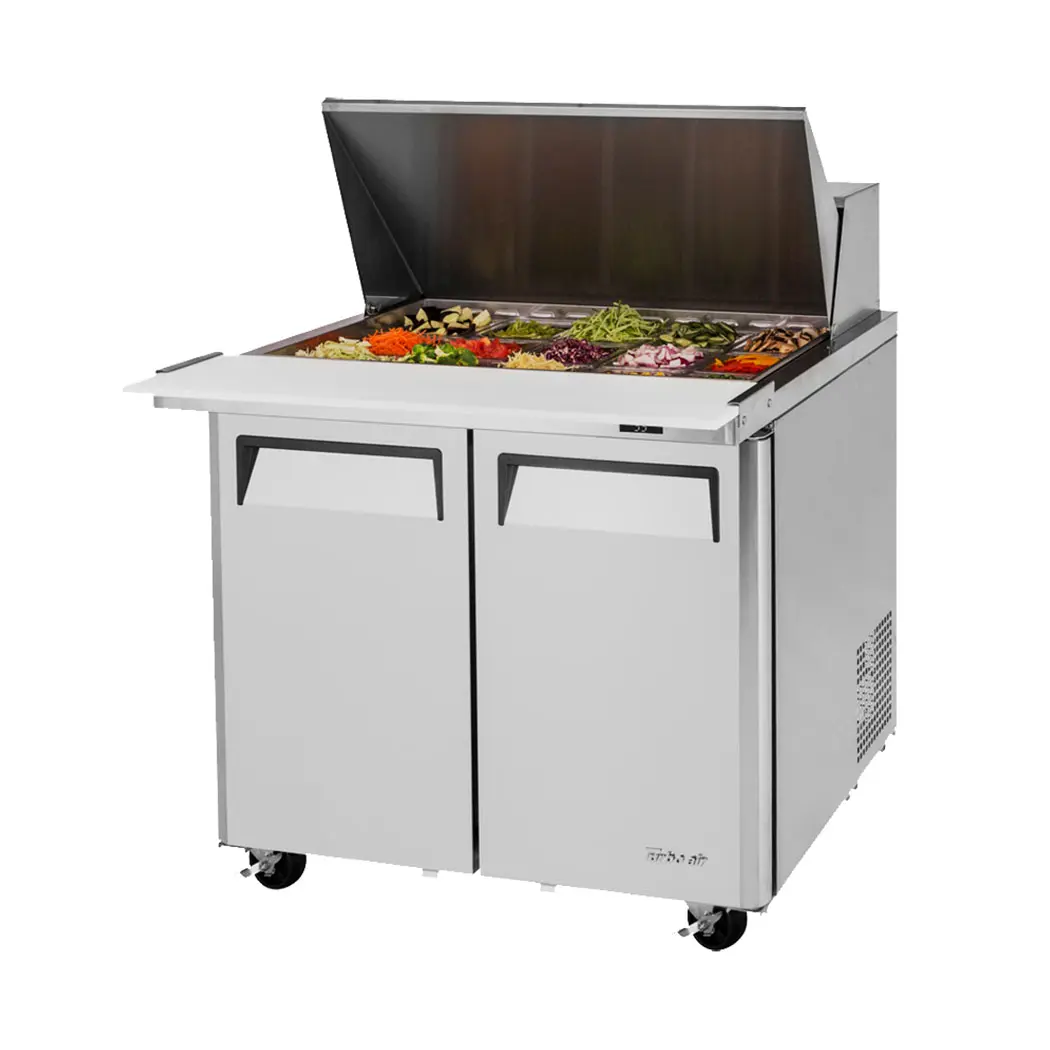 Turbo Air MST-36-15-N6 36in Cold Air Mega Top Cooler Sandwich Salad ...